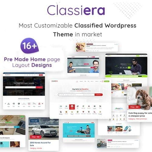 Classiera – Classified Ads WordPress Theme - Theme Plugin BD
