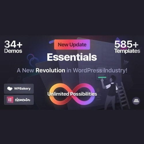 Essentials | Multipurpose WordPress Theme - Theme Plugin BD