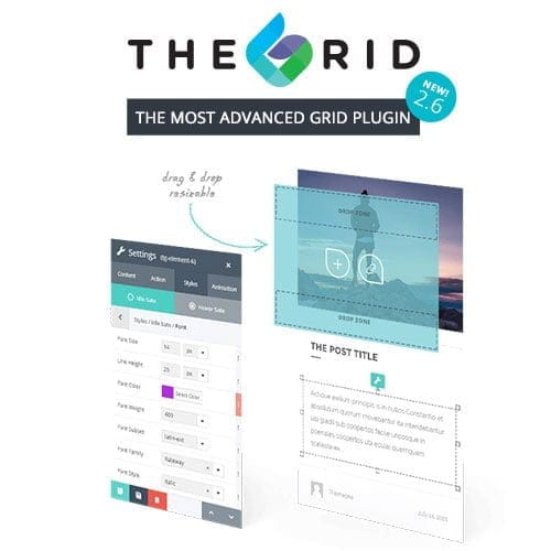 The Grid – Responsive WordPress Grid Plugin - Theme Plugin BD