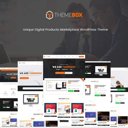Themebox – Digital Products Ecommerce WordPress Theme - Theme Plugin BD