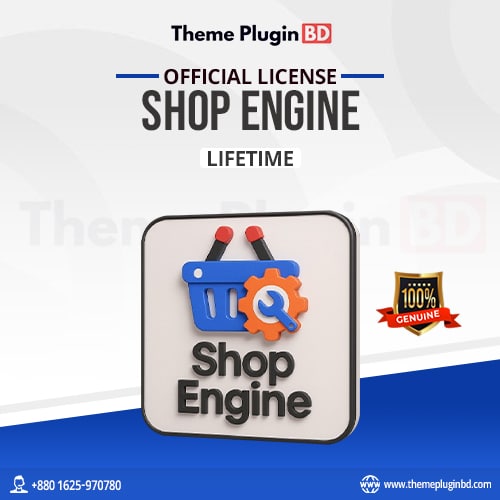 ShopEngine Lifetime Original License Key Activation - Theme Plugin BD